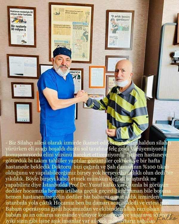 Hasta Yorumları ve Şikayetleri | Prof. Dr. Yusuf Kalko