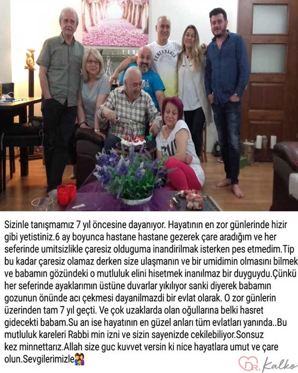 Hasta Yorumları ve Şikayetleri | Prof. Dr. Yusuf Kalko