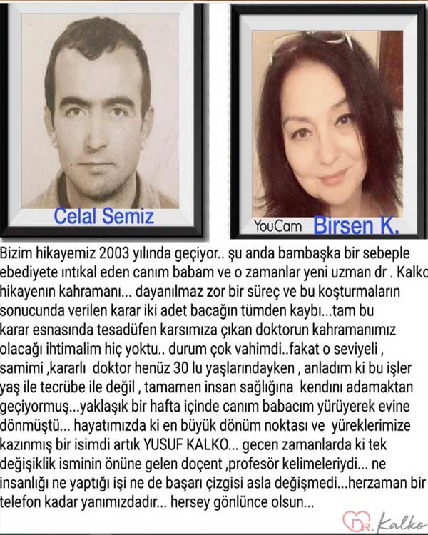 Hasta Yorumları ve Şikayetleri | Prof. Dr. Yusuf Kalko